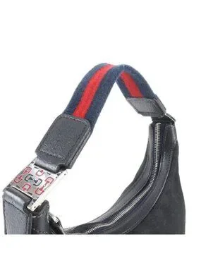 Gucci | Bags | Gucci Gg Canvas Sherry Line Hobo Leather Shoulder Bag ...